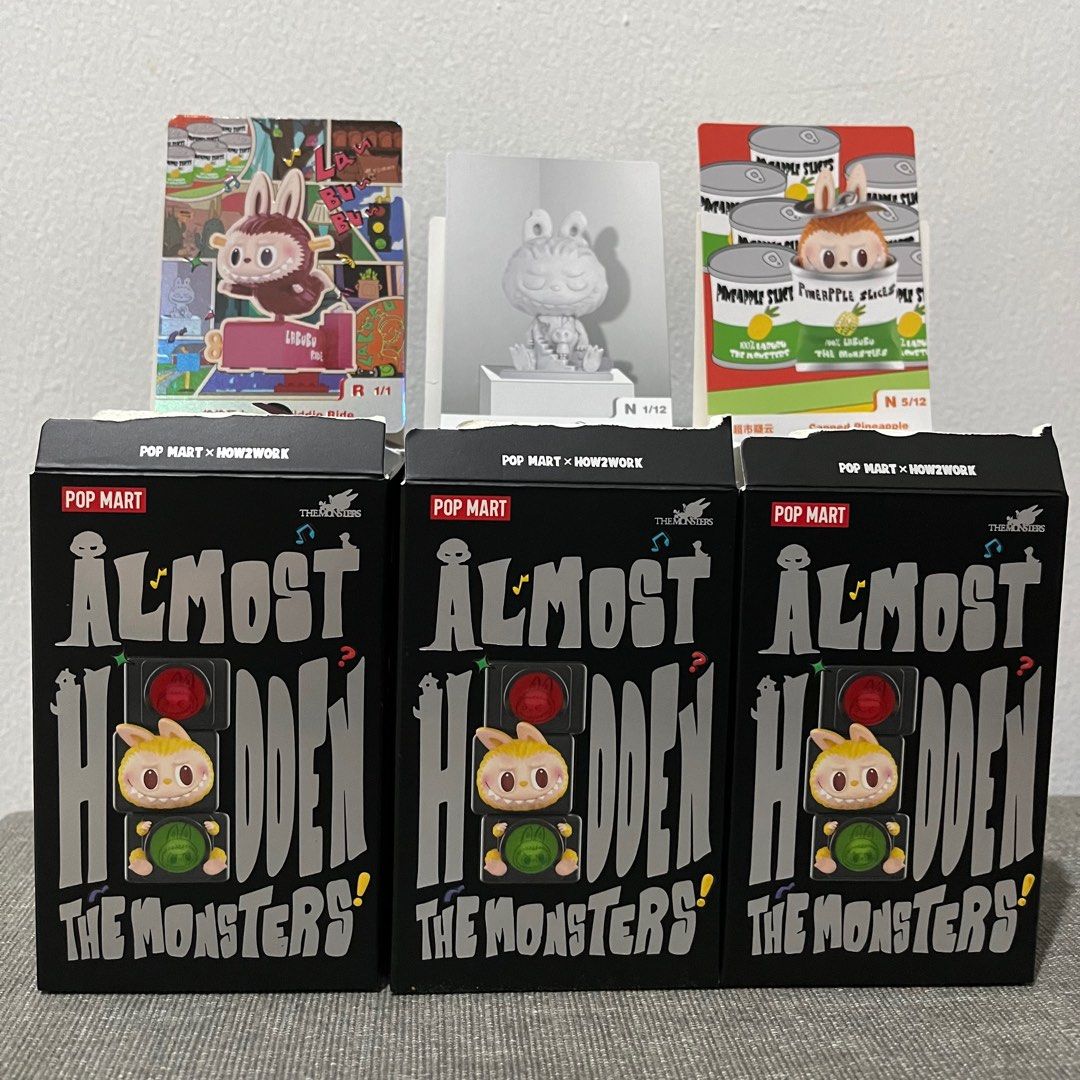 LABUBU ALMOST HIDDEN SERIES [SELECTED] POP MART, Toys & Collectibles ...