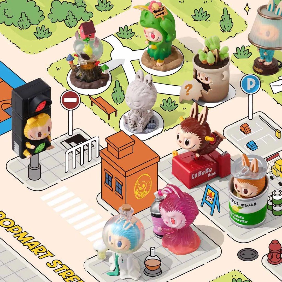 LABUBU ALMOST HIDDEN SERIES [SELECTED] POP MART, Toys & Collectibles ...