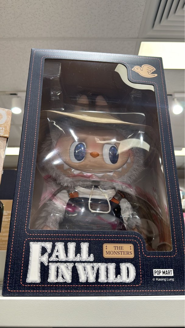 Labubu Fall In Wild Vinyl Plush Doll Lisa Blackpink 40cm ready stocks ...