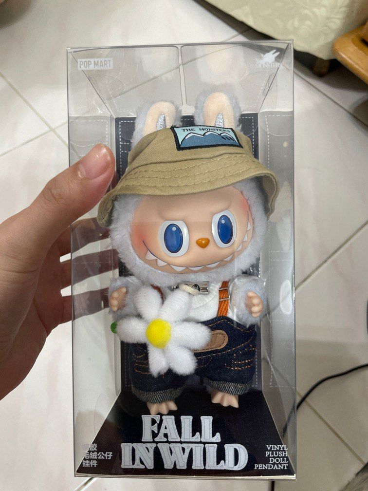 Labubu fall in wind, Hobbies & Toys, Toys & Games on Carousell