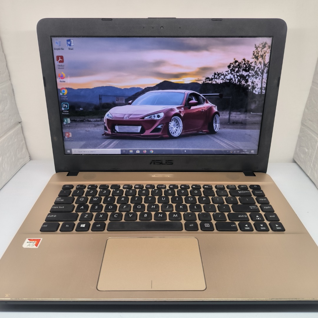 Laptop MURAH Spec tinggi Asus X441B AMD A9 gen 9 ram 8gb ssd 256gb ...