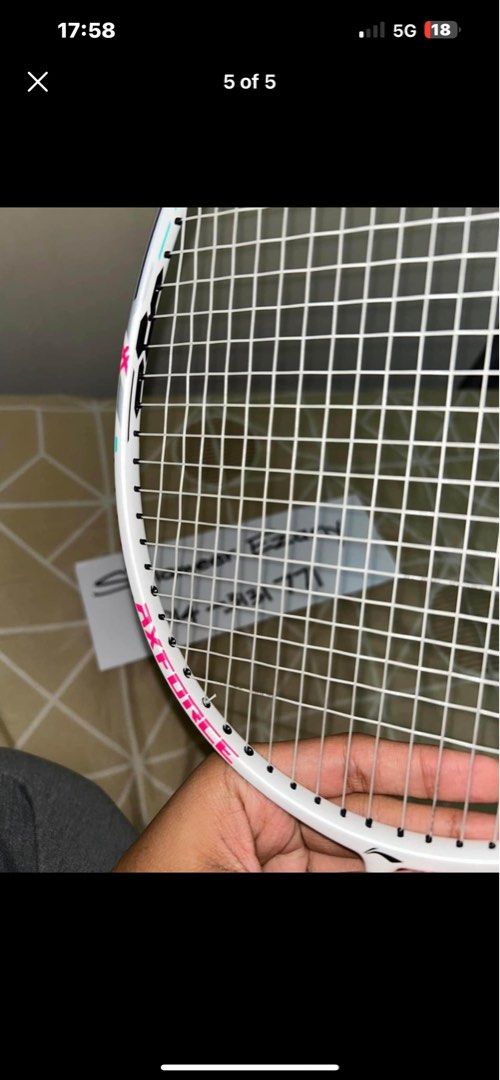 Lining AXForce Cannon Light, Sports Equipment, Sports & Games, Racket ...