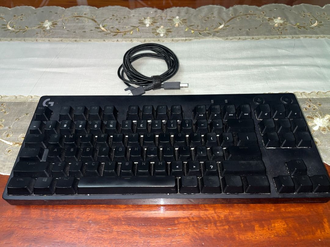 Logitech G Pro X Keyboard GX Blue Clicky, Computers & Tech, Parts ...