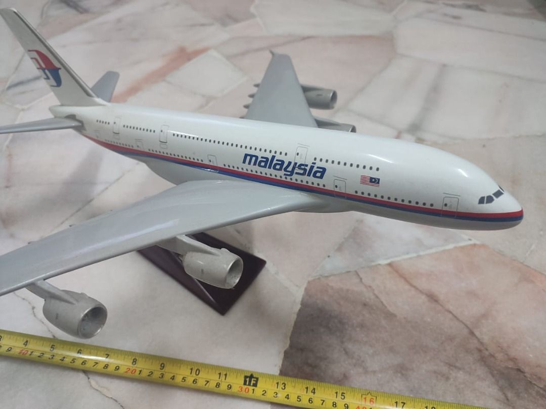 Malaysia Airlines A380-800 Airbus Model, Hobbies & Toys, Toys & Games ...
