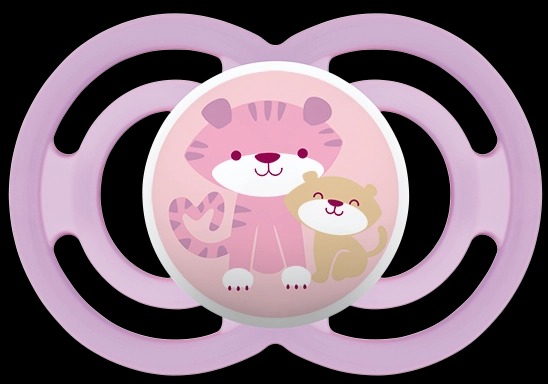 MAM Perfect 6m+ Soother - Pink, Babies & Kids, Nursing & Feeding ...