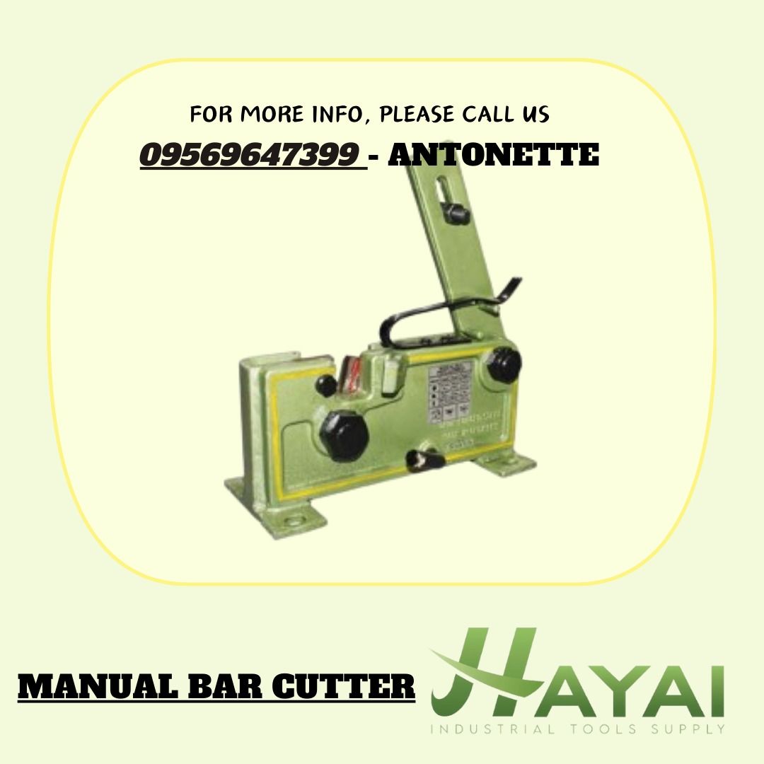 manual bar cutter, Commercial & Industrial, Industrial Equipment on ...