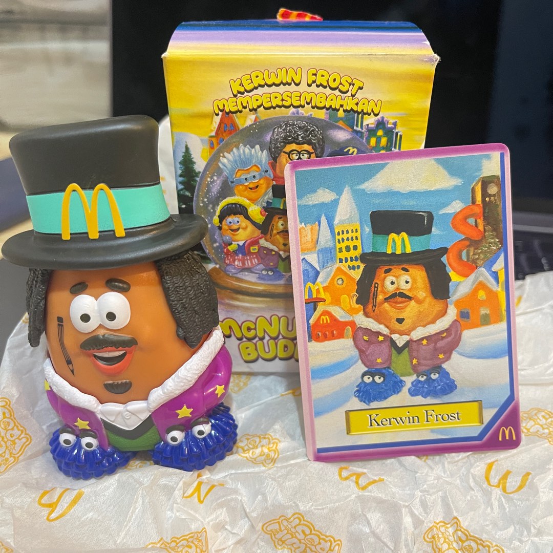 McDonald's blind box kerwin frost mcd, Toys & Collectibles, Mainan di ...