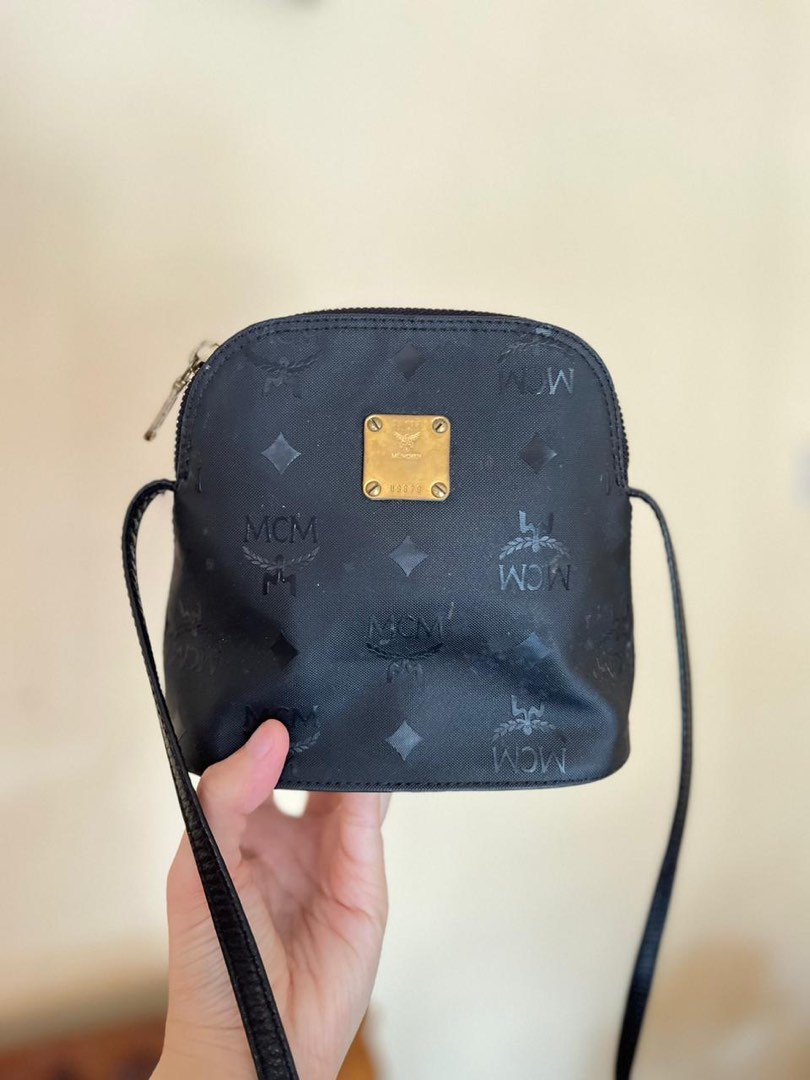 MCM bucket Beg, Luxury, Bags & Wallets on Carousell