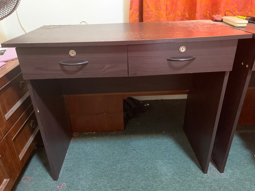 MEJA STUDY/KERJA, Furniture & Home Living, Furniture, Tables & Sets on ...