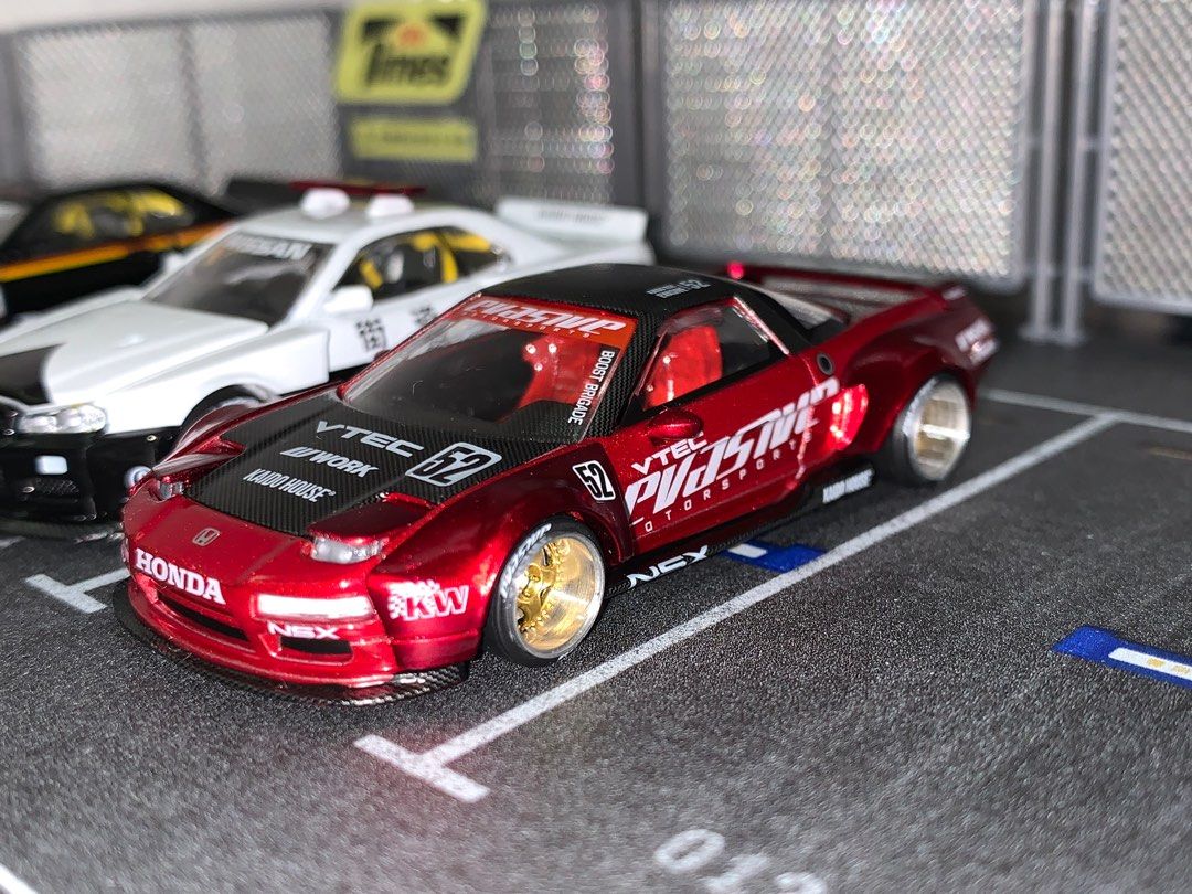 Mini GT x Kaido House Honda NSX Evasive V1 //094 Red, Hobbies & Toys ...