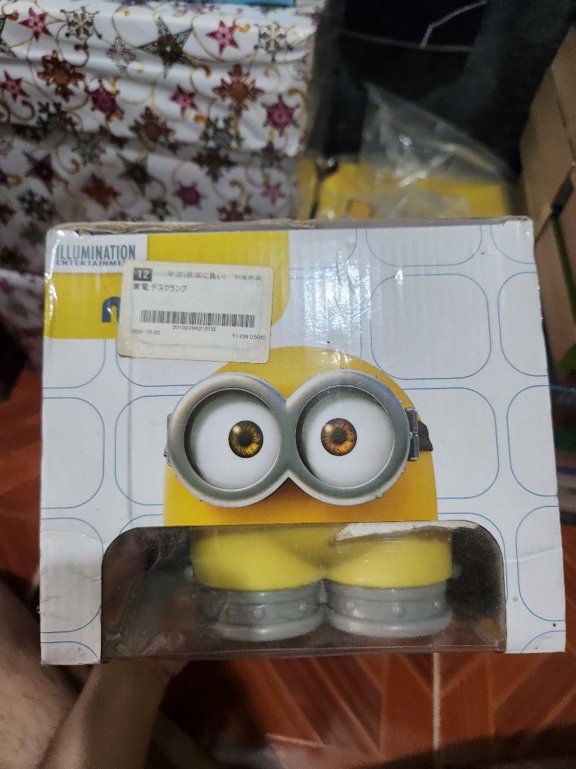 Minion Bob Desk Lamp (Big), Hobbies & Toys, Toys & Games on Carousell