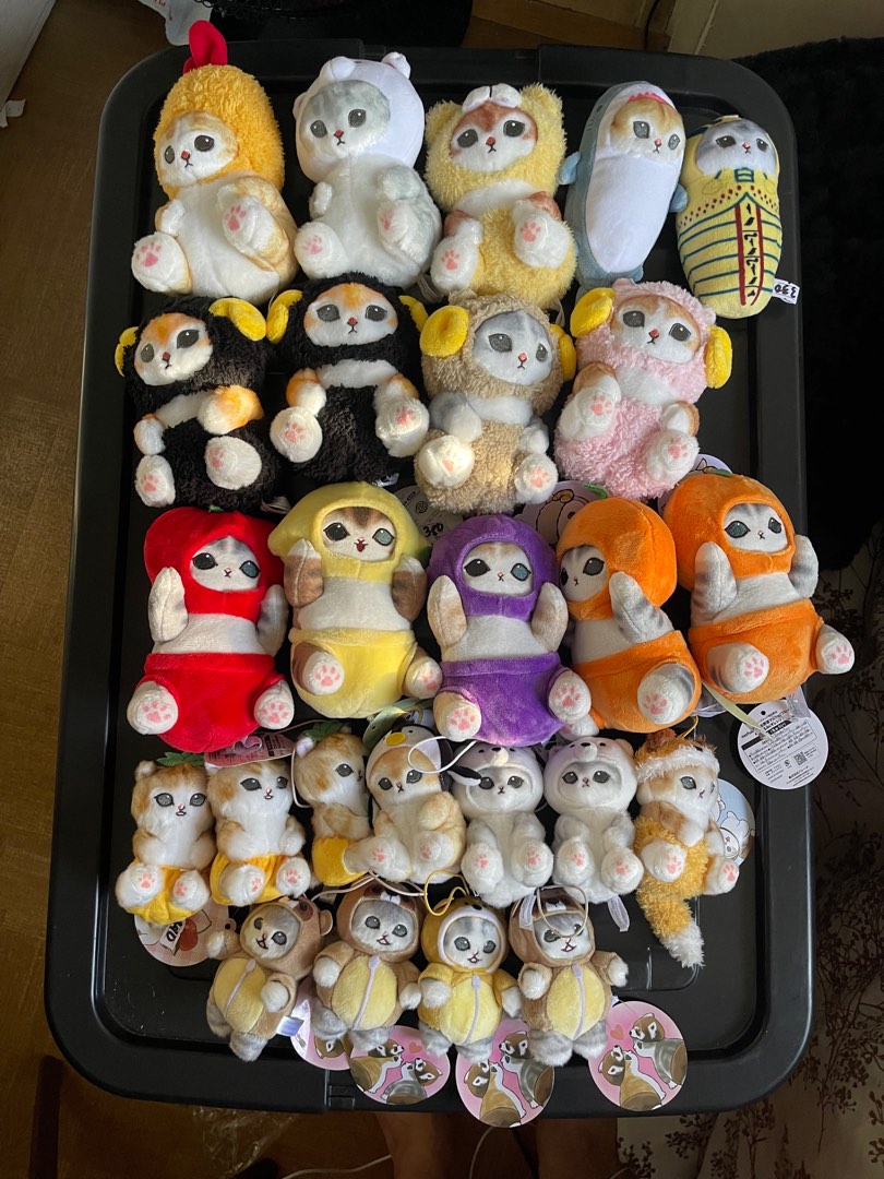 Mofusand plush mascot charms, Hobbies & Toys, Toys & Games on Carousell