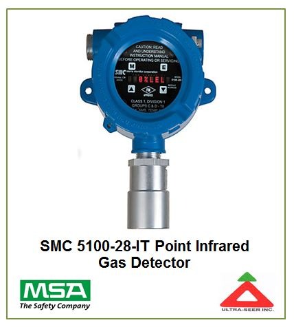 MSA SMC 5100-28-IT Point Infrared Gas Detector, Commercial & Industrial ...