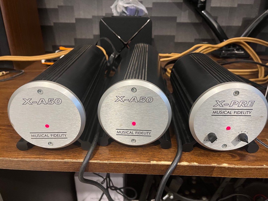 Musical Fidelity X-Pre pre amp and 2 X A 50 power amps, Audio, Soundbars, Speakers & Amplifiers ...