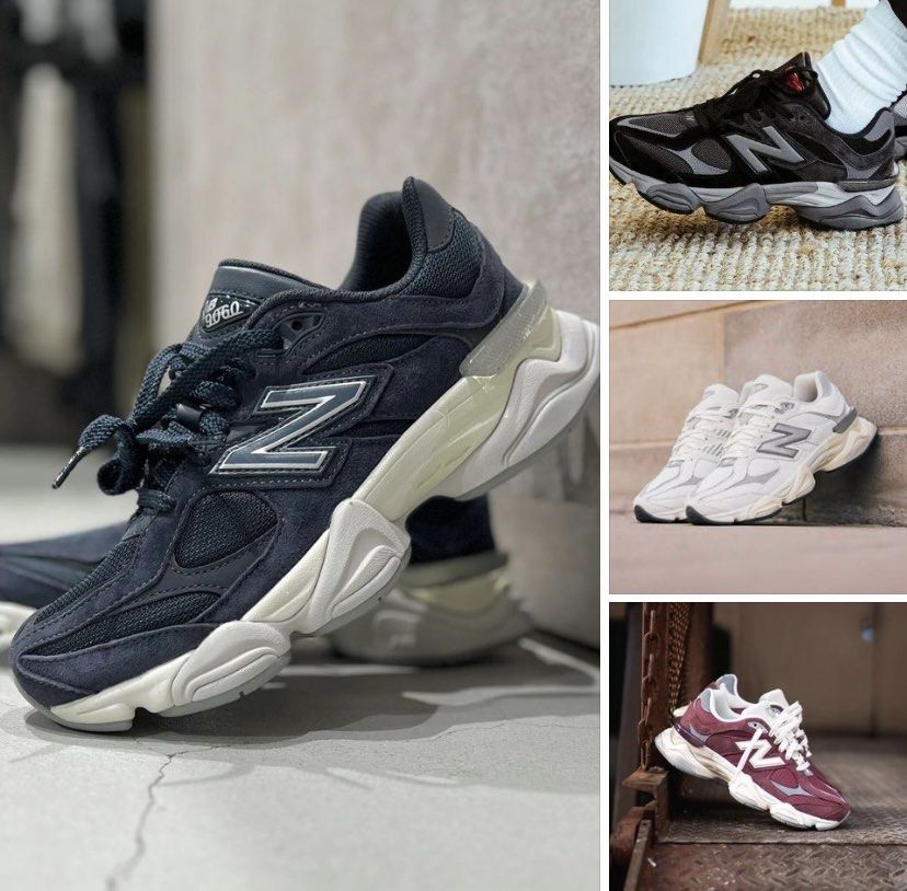 New Balance 9060 “Eclipse” | “Castlerock” | “Seasalt” | “Burgundy”, Men ...