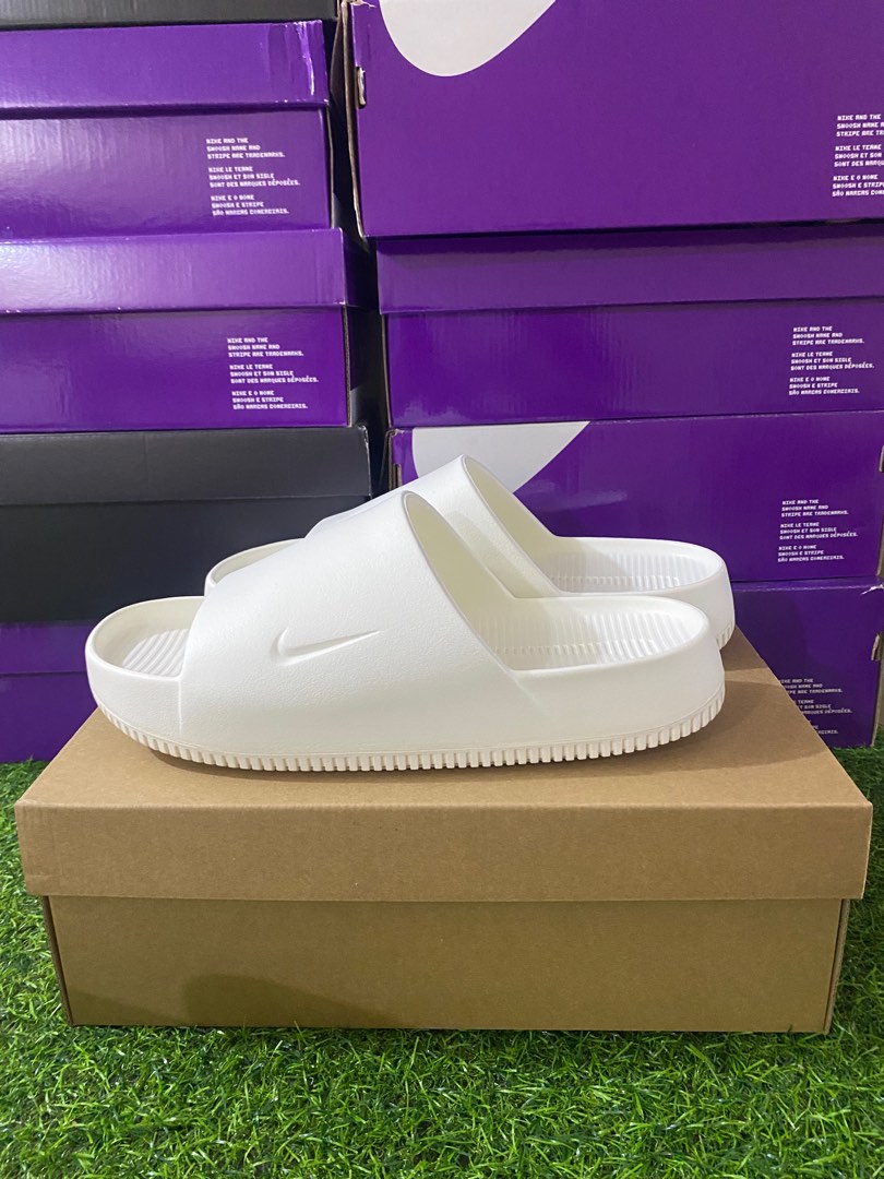 Nike calm slides, Men's Fashion, Footwear, Slippers & Slides on Carousell