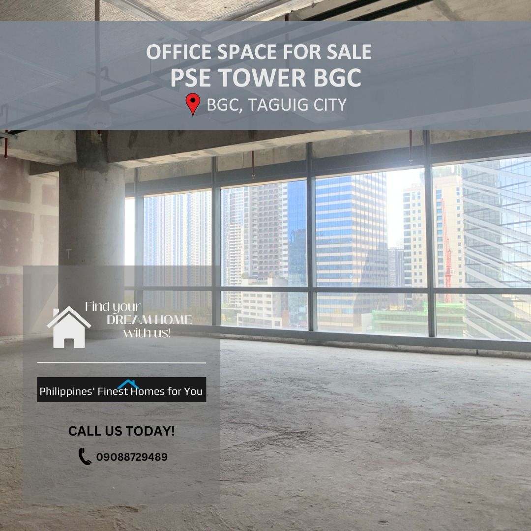 Office Space at PSE BGC Tower for Sale, Property, For Sale, Commercial ...