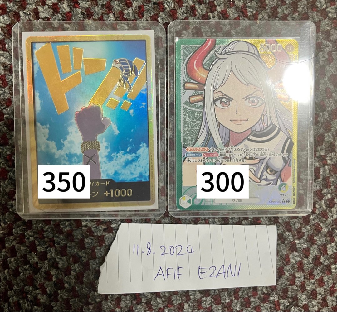 One Piece TCG, Hobbies & Toys, Toys & Games on Carousell