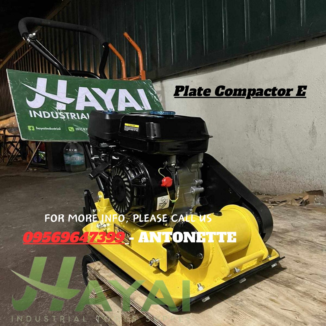Plate compactor E, Commercial & Industrial, Construction Tools ...