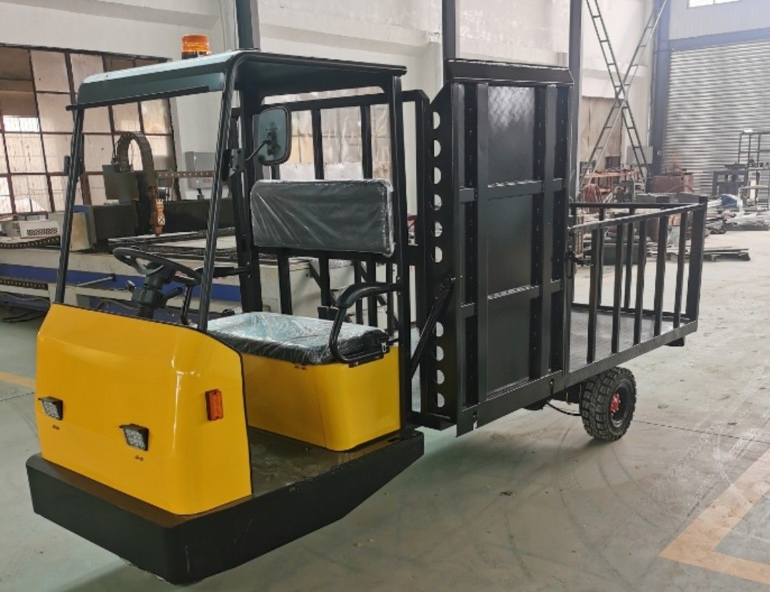 Platform BOC Battery Operated Cart - Transport 660L Garbage Bins ...