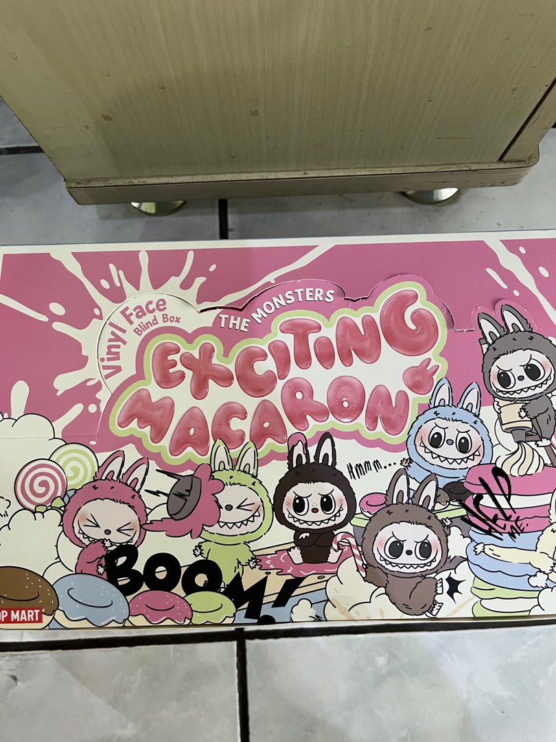 POPMART Labubu Macaron (SEALED) 1 set, Toys & Collectibles, Mainan di ...