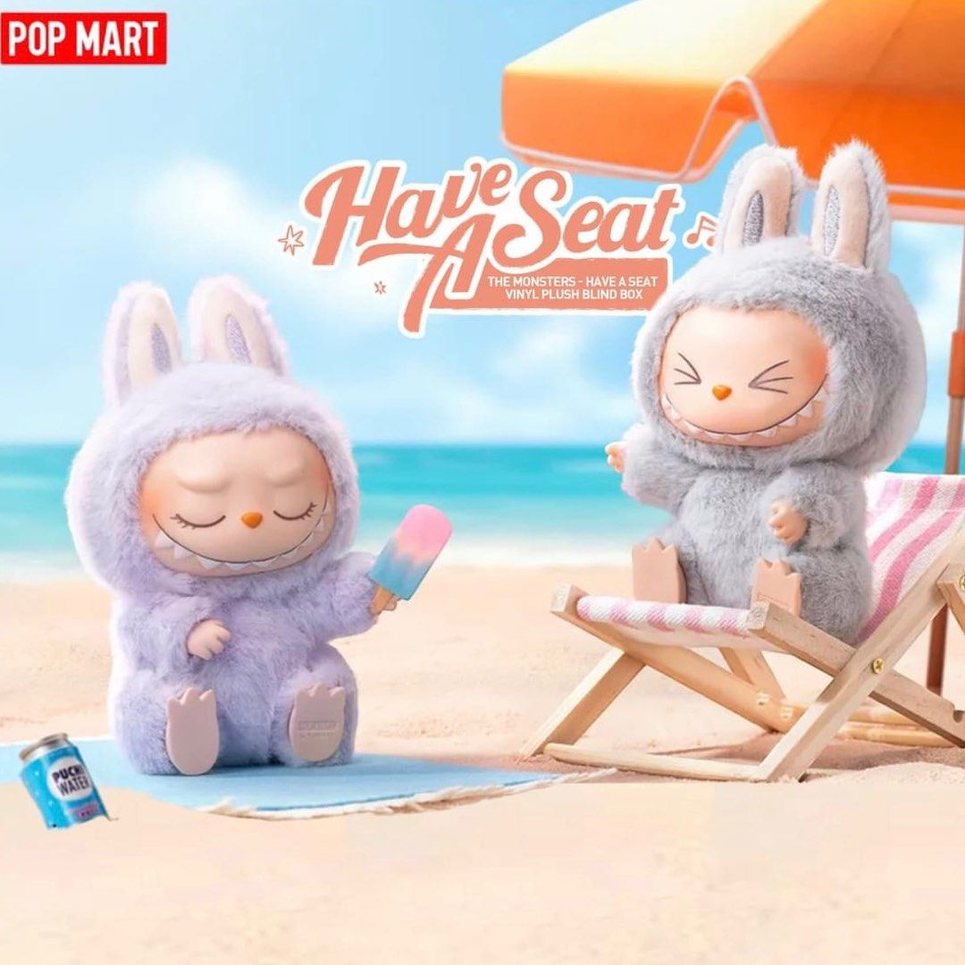 [Pre-order] POP MART - THE MONSTERS LABUBU HAVE A SEAT BLIND BOX SERIES ...