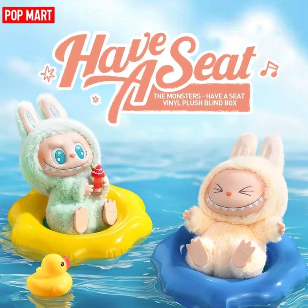 [Pre-order] POP MART - THE MONSTERS LABUBU HAVE A SEAT BLIND BOX SERIES ...