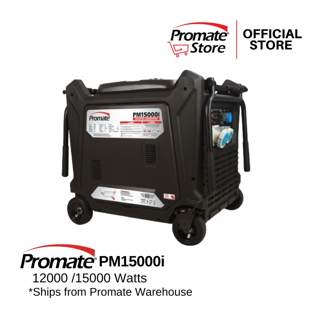 Promate PM15000i Inverter Gasoline Generator, Commercial & Industrial ...