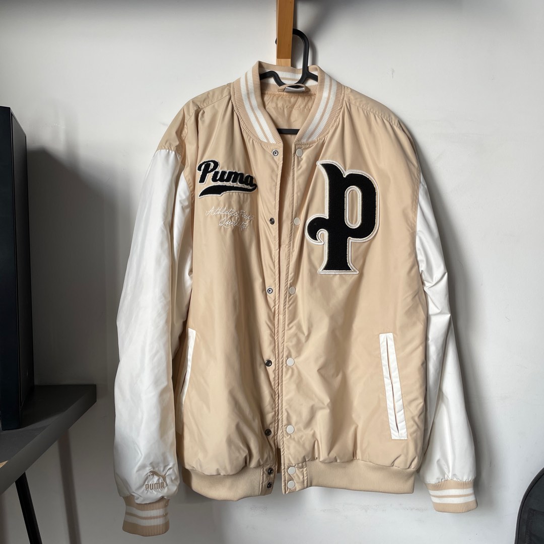 Puma Letterman Varsity Jacket, Men's Fashion, Coats, Jackets and ...