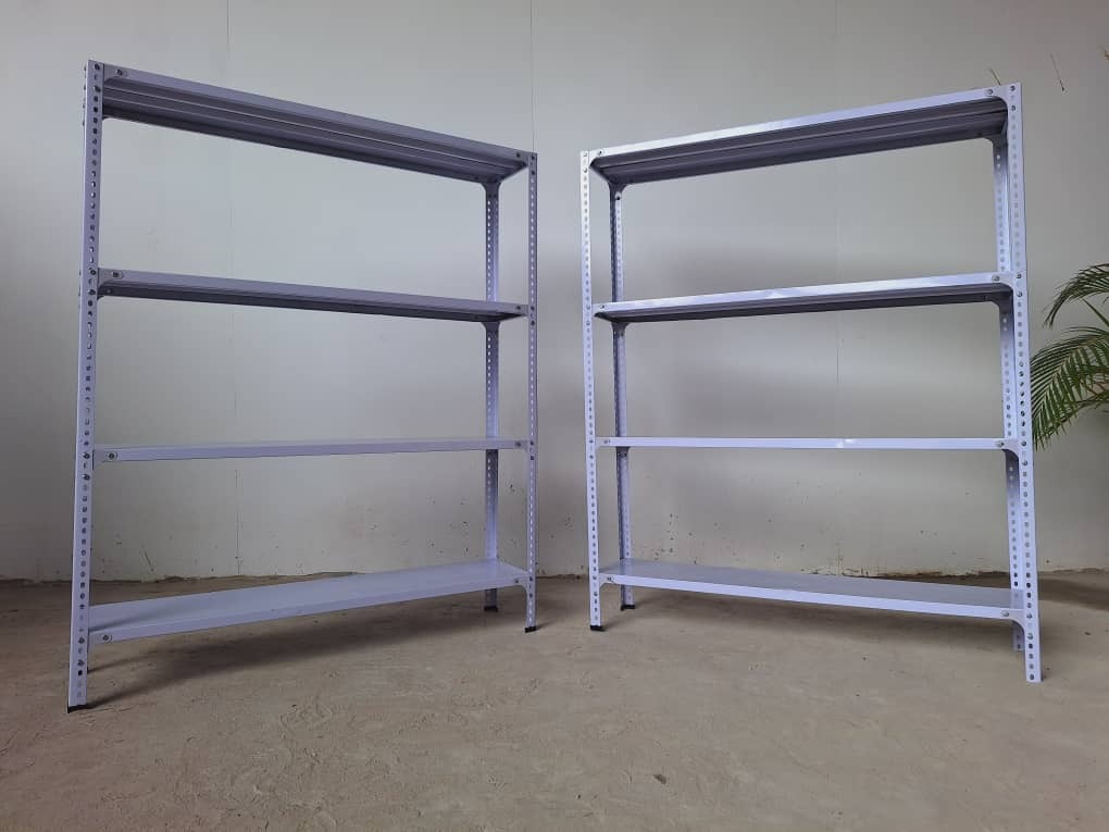 Purple 4-Tier Light Duty Metal Rack, Furniture & Home Living, Furniture ...