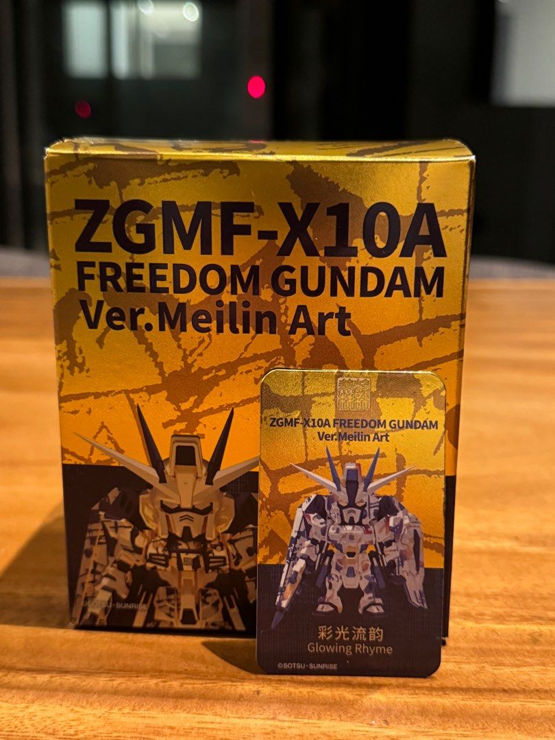 Qmsv mini freedom gundam Ver.Meilin Art, Video Gaming, Gaming ...