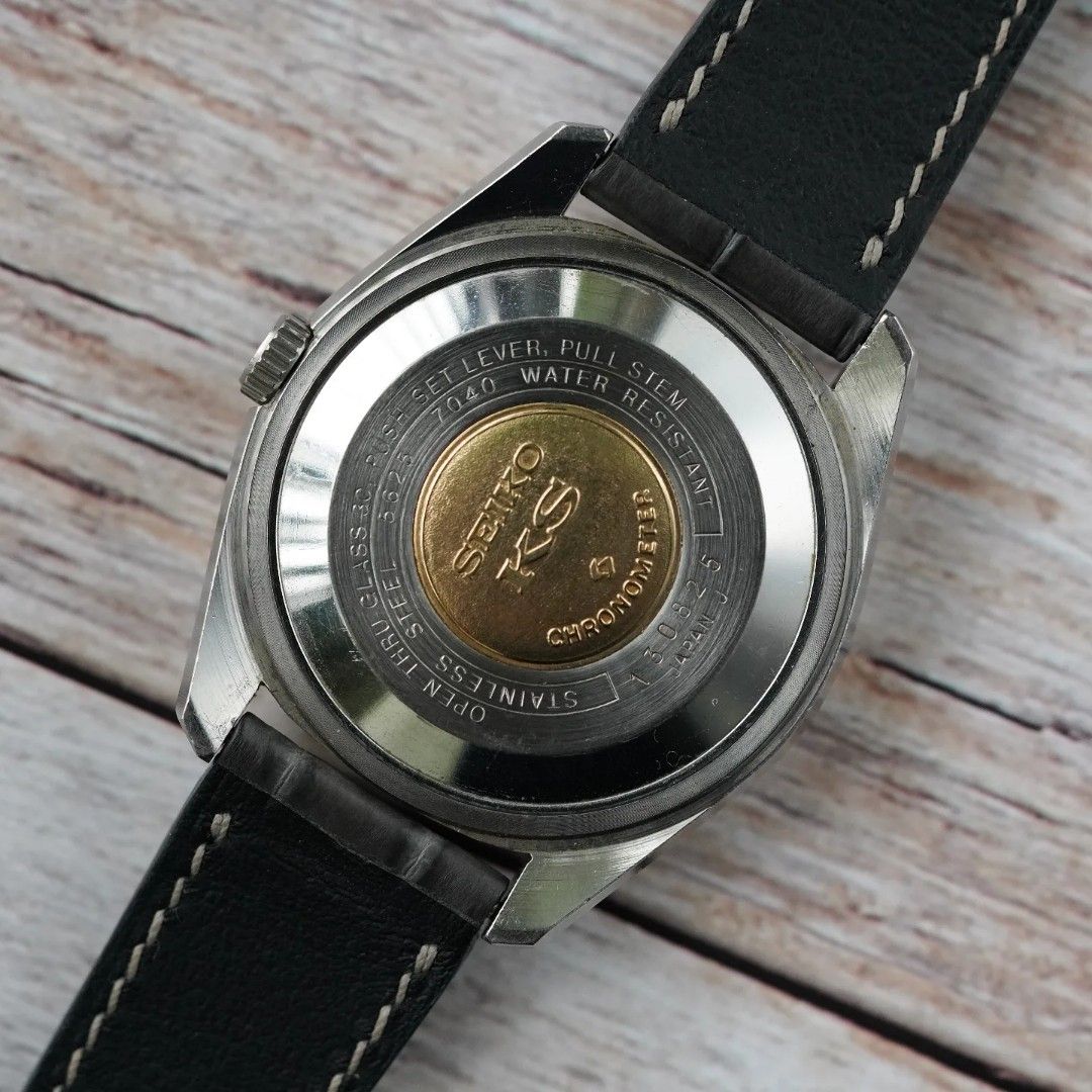 Rare Grey Dial King Seiko Chronometer 5625-7040, Men's Fashion, Watches & Accessories, Watches ...