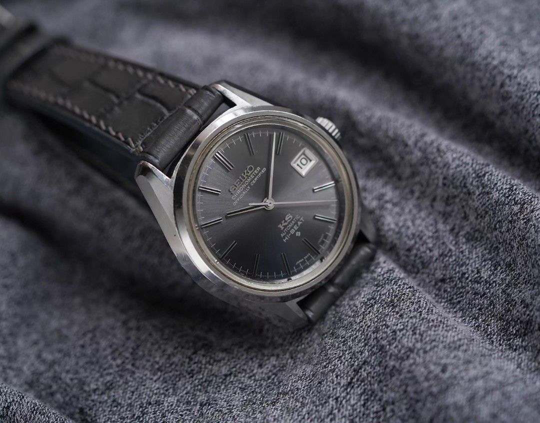 Rare Grey Dial King Seiko Chronometer 5625-7040, Men's Fashion, Watches & Accessories, Watches ...