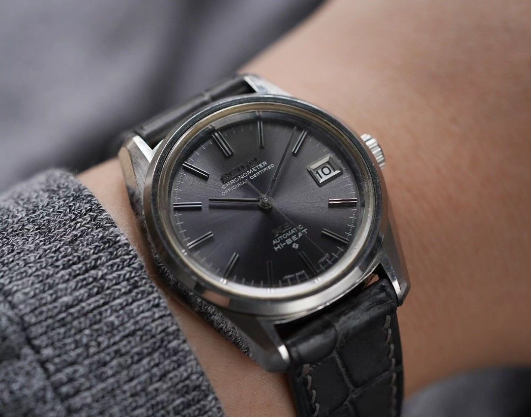 Rare Grey Dial King Seiko Chronometer 5625-7040, Men's Fashion, Watches & Accessories, Watches ...