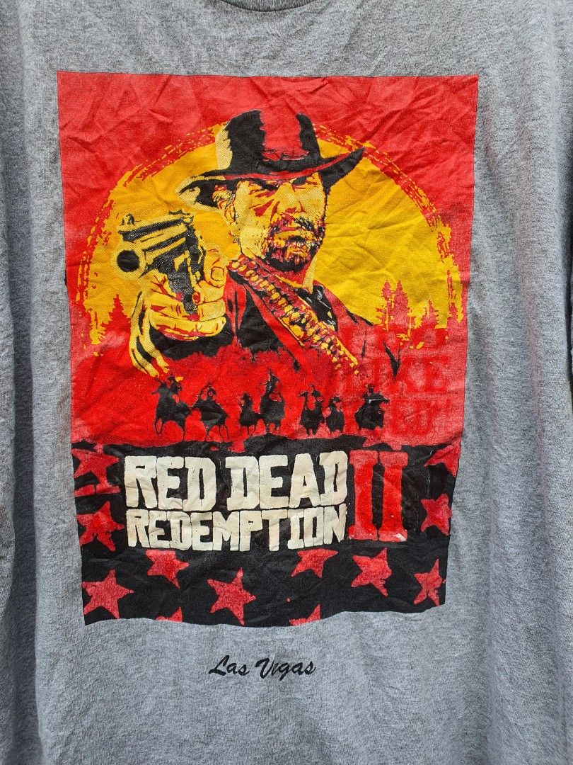 Red Dead Redemption 2 T Shirt, Men's Fashion, Tops & Sets, Tshirts ...