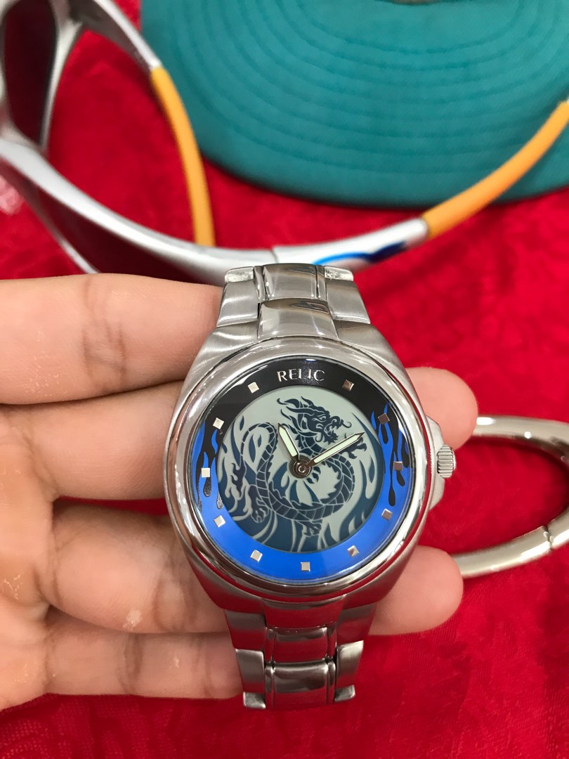 Relic bigtic super rare, Fesyen Pria, Jam Tangan di Carousell