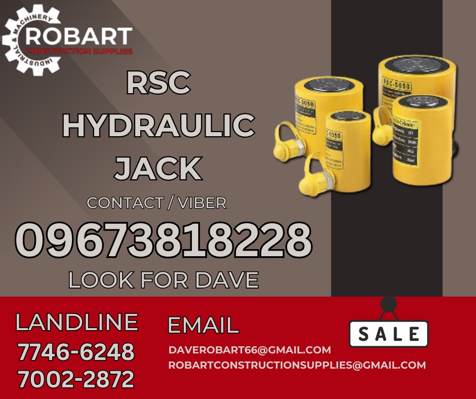 RSC HYDRAULIC JACK, Commercial & Industrial, Industrial Equipment on ...
