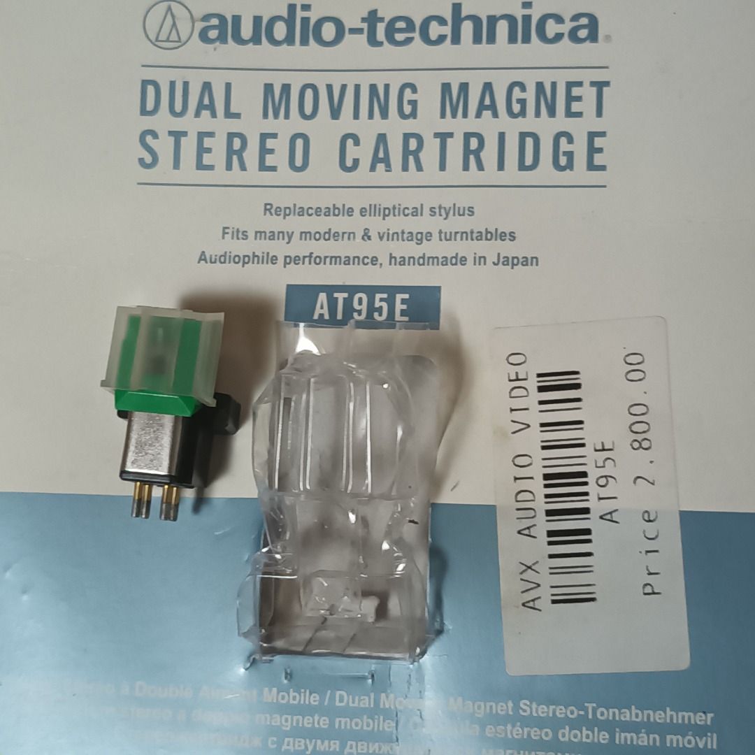 SALE !!! Audio Technica AT95E Dual Moving Magnet Stereo Cartridge ...