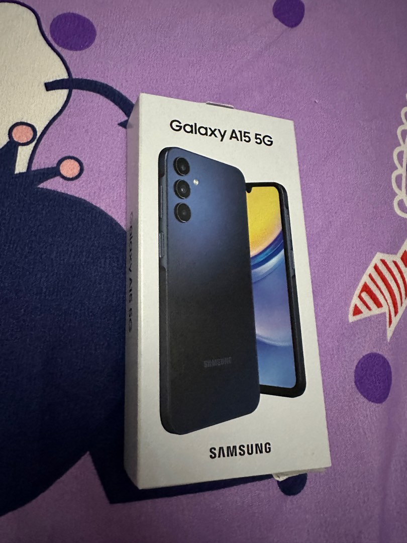 Samsung A15 5G blue black, Mobile Phones & Gadgets, Mobile Phones ...
