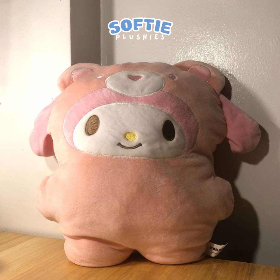 Sanrio Official My Melody Mallow Pillow Plush Washed, Hobbies & Toys ...