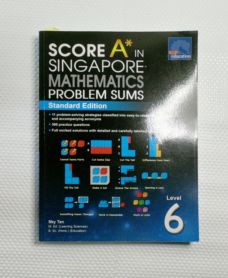 Score A* in Singapore Mathematics Problem Sums, Hobbies & Toys, Books ...