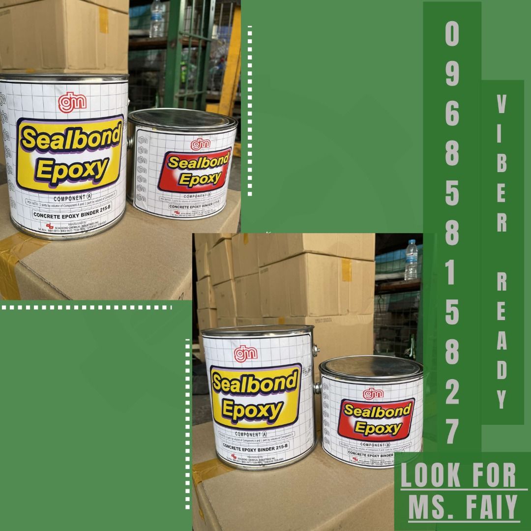 Sealbond Concrete Epoxy Binder, Commercial & Industrial, Construction ...