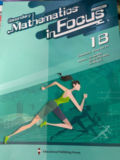 Secondary Mathematics in Focus 1A 1B, 興趣及遊戲, 書本 & 文具, 教科書 - Carousell