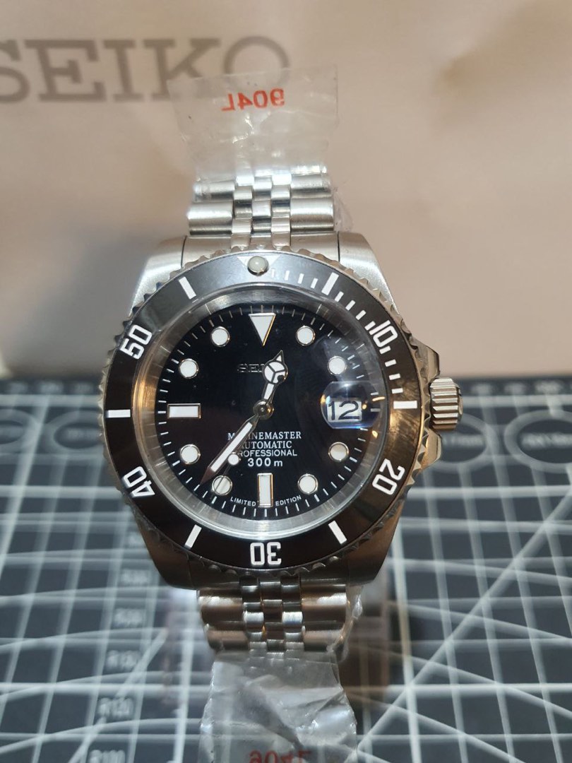 Seiko Submariner Mod, Men's Fashion, Watches & Accessories, Watches on ...