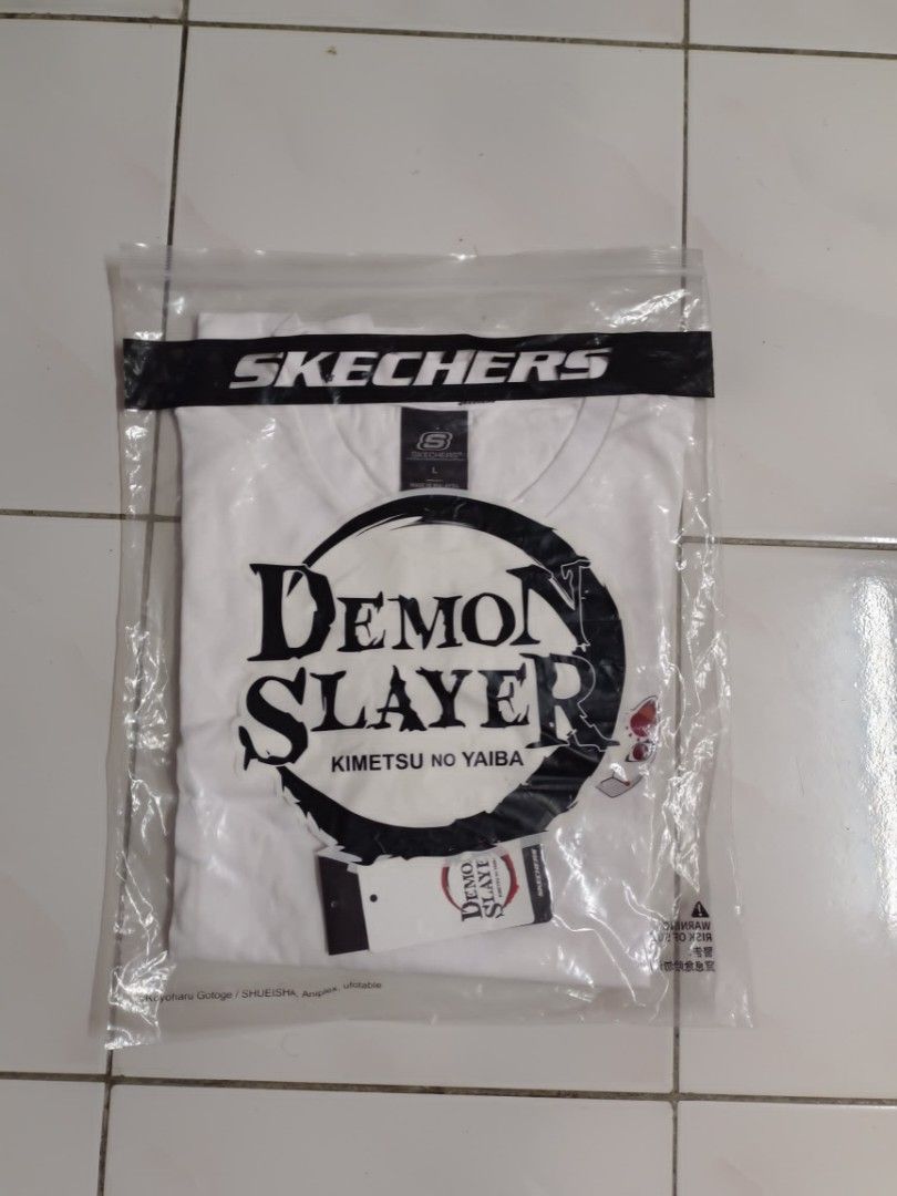 Skechers X Demon Slayer Shirt, Men's Fashion, Activewear on Carousell