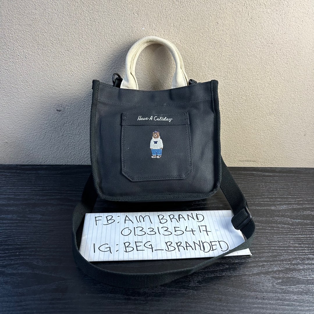 Sling bag steven bear, Men's Fashion, Bags, Sling Bags on Carousell