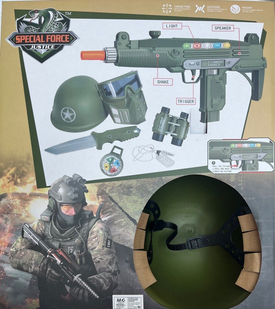 Special Forces toy set (power gun), Hobbies & Toys, Toys & Games on ...