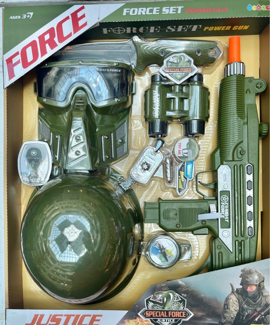 Special Forces toy set (power gun), Hobbies & Toys, Toys & Games on ...
