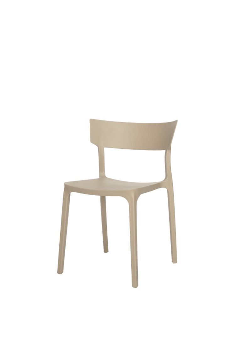 Stackable Plastic restaurant Dining Chair furniture Cafe coffee shop ...