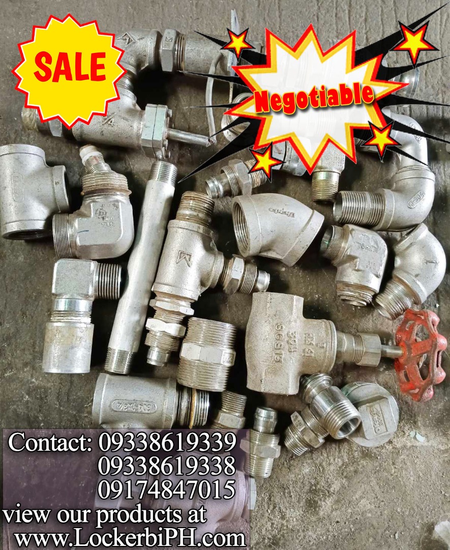 Stainless Fittings Elbow, Gate Valve, 3 way valve etc from Japan ...